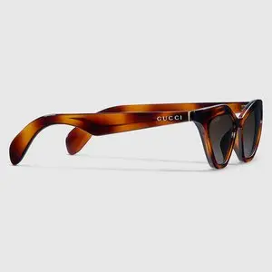 Gucci Cat Eye Sunglasses - Brown