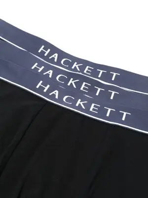 HACKETT LONDON Logo-waistband Cotton Briefs