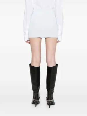 Wardrobe.NYC Towelling-finish Mini Skirt