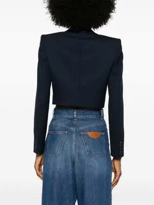 Chloé Single-breasted Cropped Blazer