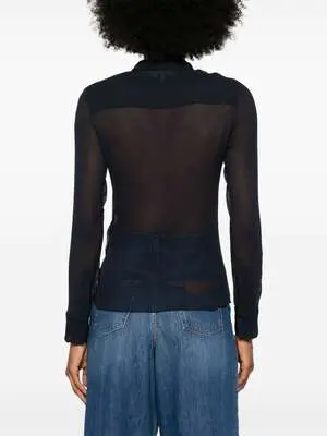 Chloé Chiffon-crepe Silk Shirt