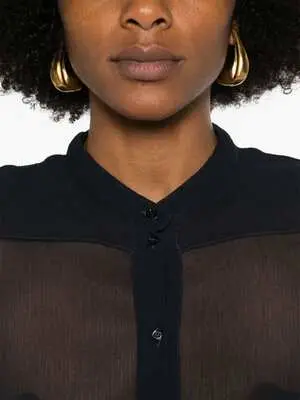 Chloé Chiffon-crepe Silk Shirt