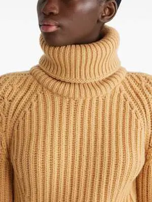 PATOU Ribbed Roll-neck Sweater