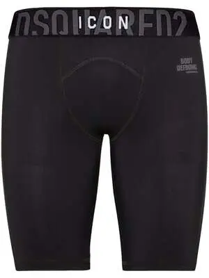 Dsquared2 Icon Elasticated-waist Shorts - Black