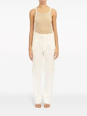 MAISON MARGIELA Open-knit Midi Dress