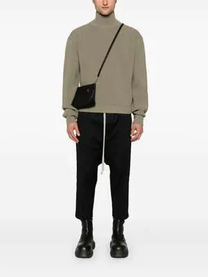 Rick Owens Roll-neck Virgin-wool Jumper