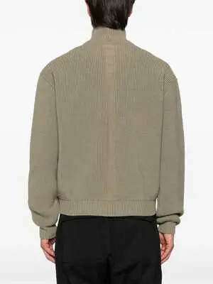 Rick Owens Roll-neck Virgin-wool Jumper