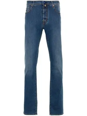 Jacob Cohen Logo-patch Jeans