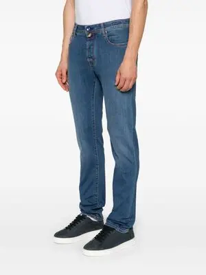 Jacob Cohen Logo-patch Jeans