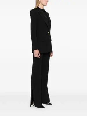Elisabetta Franchi Logo-plaque Crepe Suit