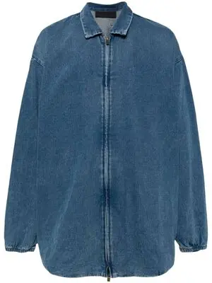 Fear Of God Zip-up Denim Shirt Jacket