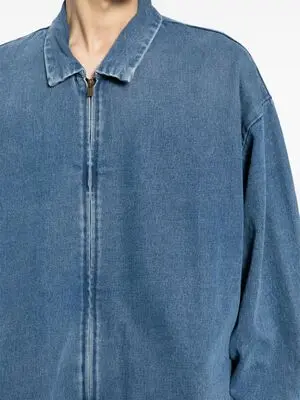 Fear Of God Zip-up Denim Shirt Jacket