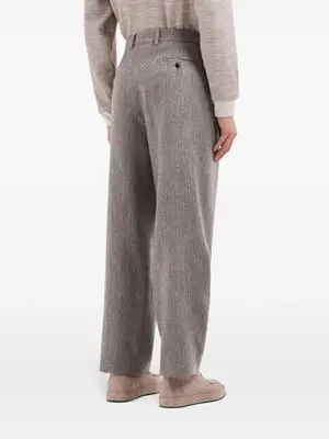 Giorgio Armani Cropped Straight-leg Trousers