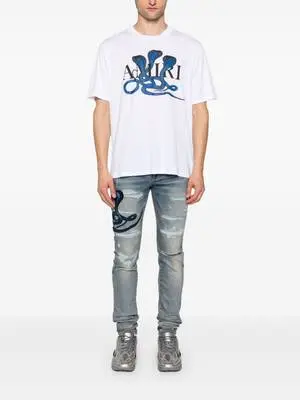 Amiri Poison Cotton T-shirt - White