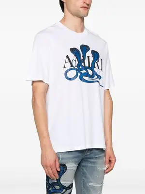 Amiri Poison Cotton T-shirt - White