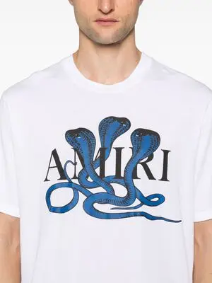 Amiri Poison Cotton T-shirt - White