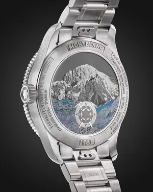 Montblanc 1858 Geosphere 0 Oxygen Automatic 42mm Titanium And Ceramic Watch