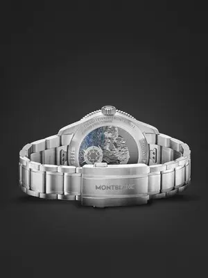 Montblanc 1858 Geosphere 0 Oxygen Automatic 42mm Titanium And Ceramic Watch