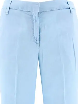 Jacob Cohen Pressed-crease Straight-leg Trousers - Blue
