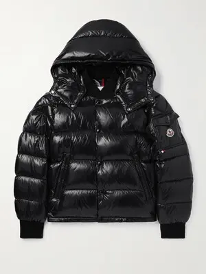 Moncler Maljasset Slim-fit Quilted Jacket - Black