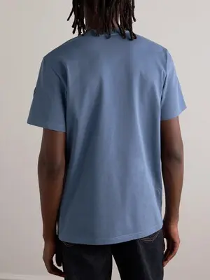 Moncler Logo-appliquéd Cotton-jersey T-shirt