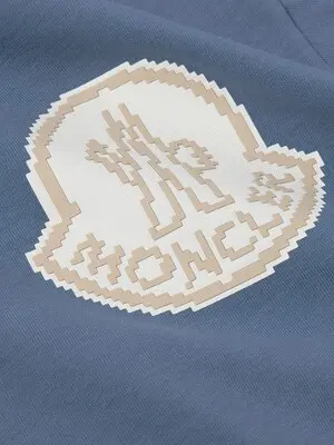 Moncler Logo-appliquéd Cotton-jersey T-shirt