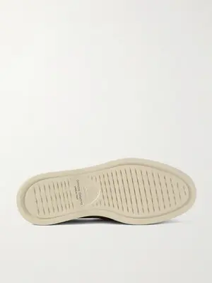 Officine Creative Frame Suede Penny Loafers