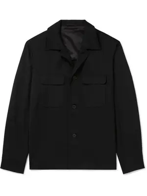Mr P. Wool-twill Overshirt