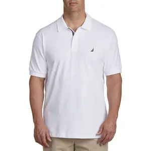 NAUTICA Stretch Piqué Polo Shirt - White