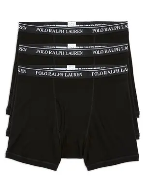 Polo Ralph Lauren 3-pk Boxer Briefs Black