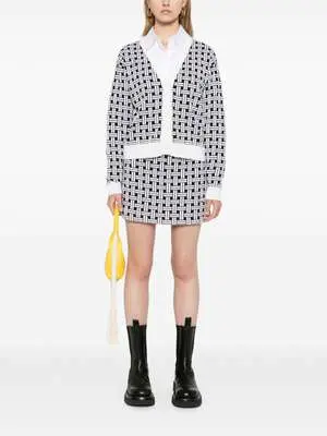 Kenzo Patterned Jacquard Mini Skirt
