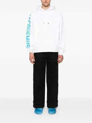 Jacquemus Raised Logo Cotton Hoodie
