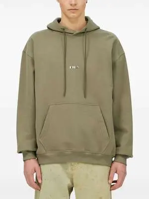 MSGM Slogan-print Drawstring Hoodie