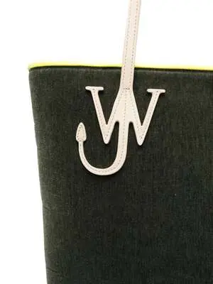 JW Anderson Tall Anchor Tote Bag - Green