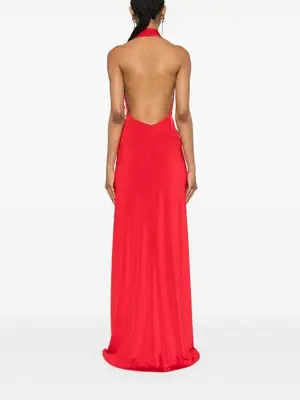 NISSA Open-back Maxi Dress