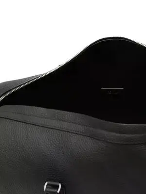 THE ROW Iowa Leather Duffle Bag - Black