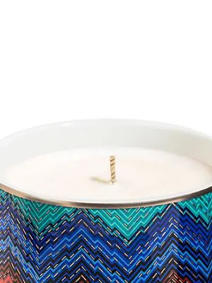 Missoni Starlight Zigzag-print Candle