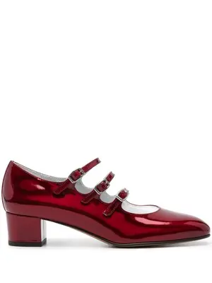 CAREL Kina 40mm Pumps - Red