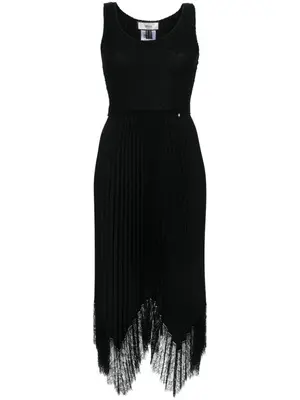 NISSA Pleated Midi Dress