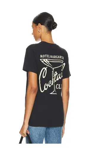 MOTEL MARGARITA Cocktail Club Tee - Black