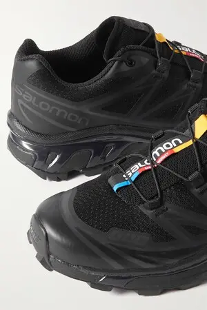 SALOMON Xt-6 Rubber-trimmed Mesh Sneakers