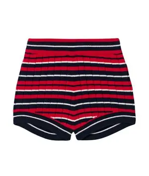 Stripes Shorts For Women