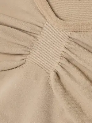 SKIMS Seamless Sculpt Scoop Neck Thong Bodysuit - Neutrals