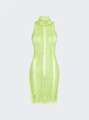 ROBERTA EINER Angel Mini Dress - Green
