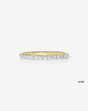 Ring Concierge 14k Yellow Gold Pavé Diamond Eternity Ring - One-color