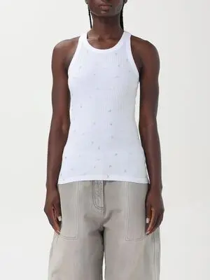 Attico Ribbed Embellished Tank Top