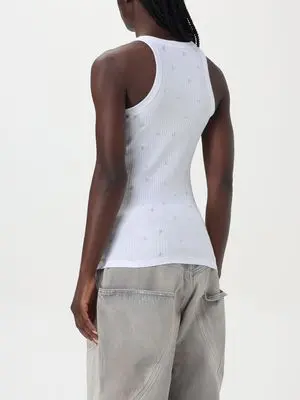 Attico Ribbed Embellished Tank Top