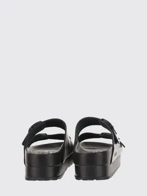 BIRKENSTOCK Platform Heeled Sandal - Black