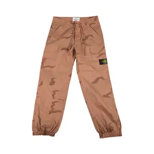 Supreme X Stone Island Camo Cargo Pant - Orange