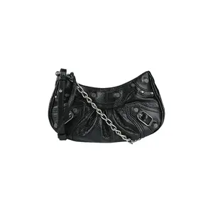 Balenciaga Le Cagole Shoulder Bag - Black